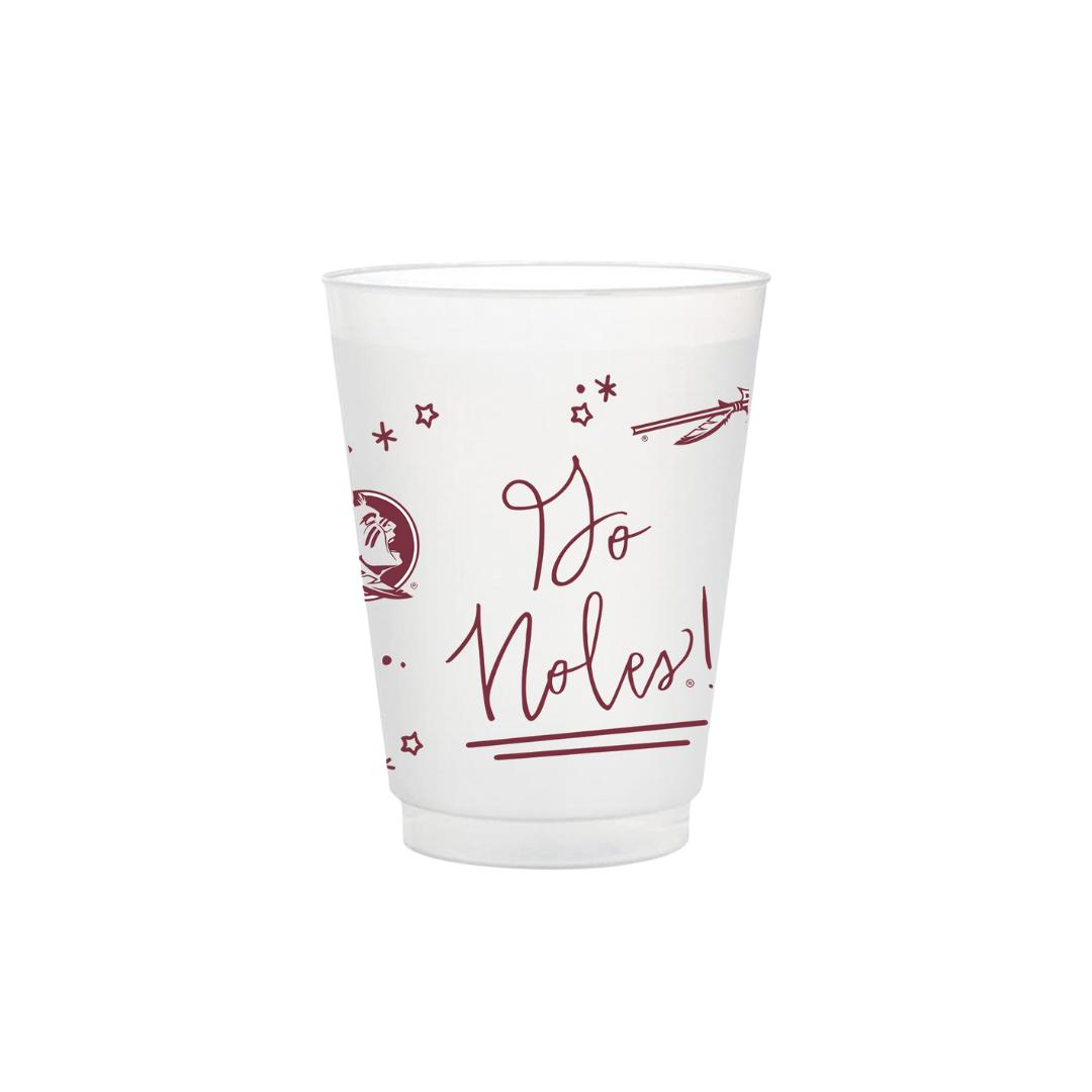 Florida State Frosted Flex Party Cups (8-Pack) – Valiant Gifts Wholesale
