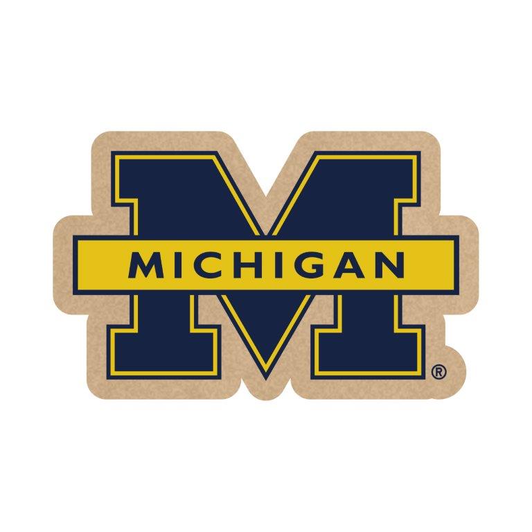 Michigan Logo Wood Magnet – Valiant Gifts Wholesale